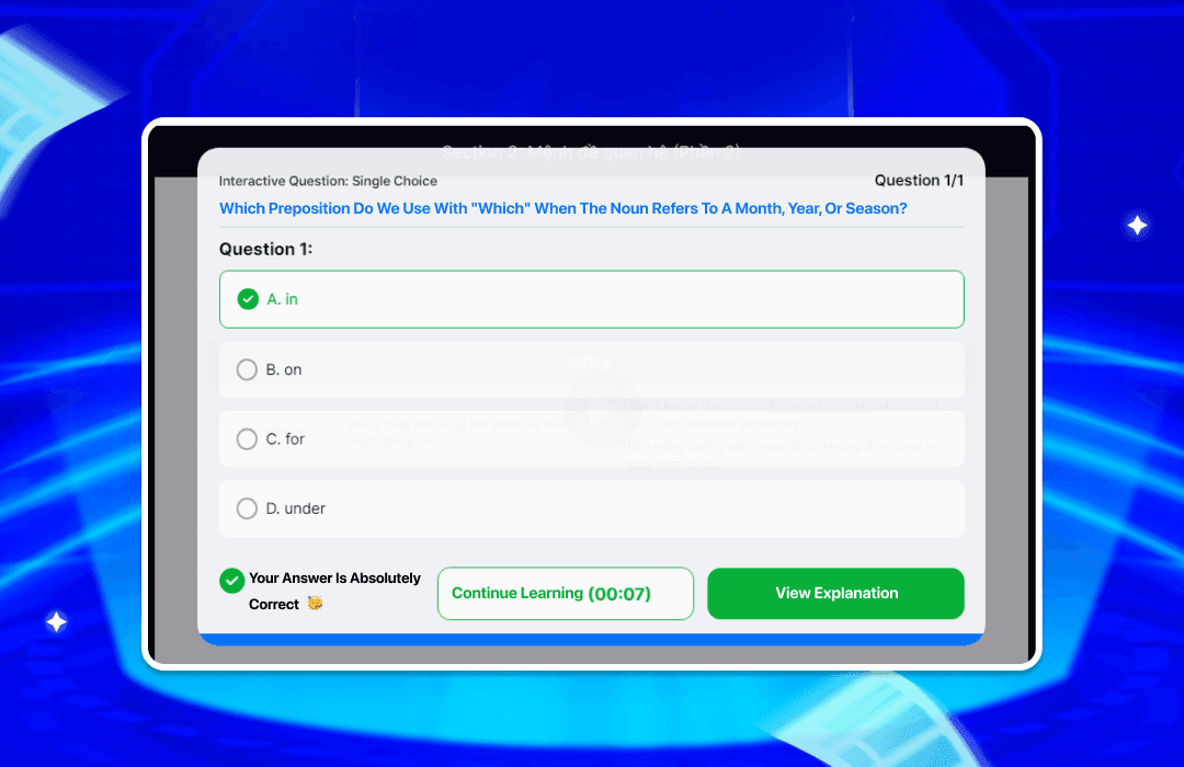 TOEIC Online Course - Learn TOEIC with Expert Training
